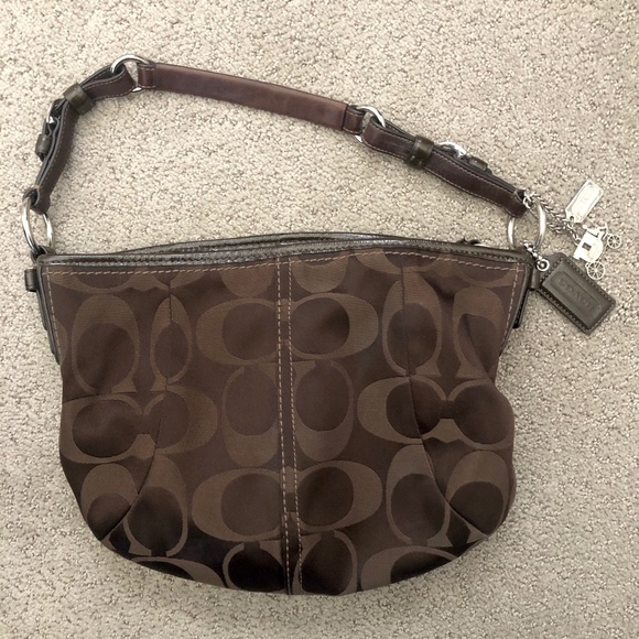 Coach | Bags | Coach Brown Hobo Shoulder Bag H8202675 W Box Bag | Poshmark